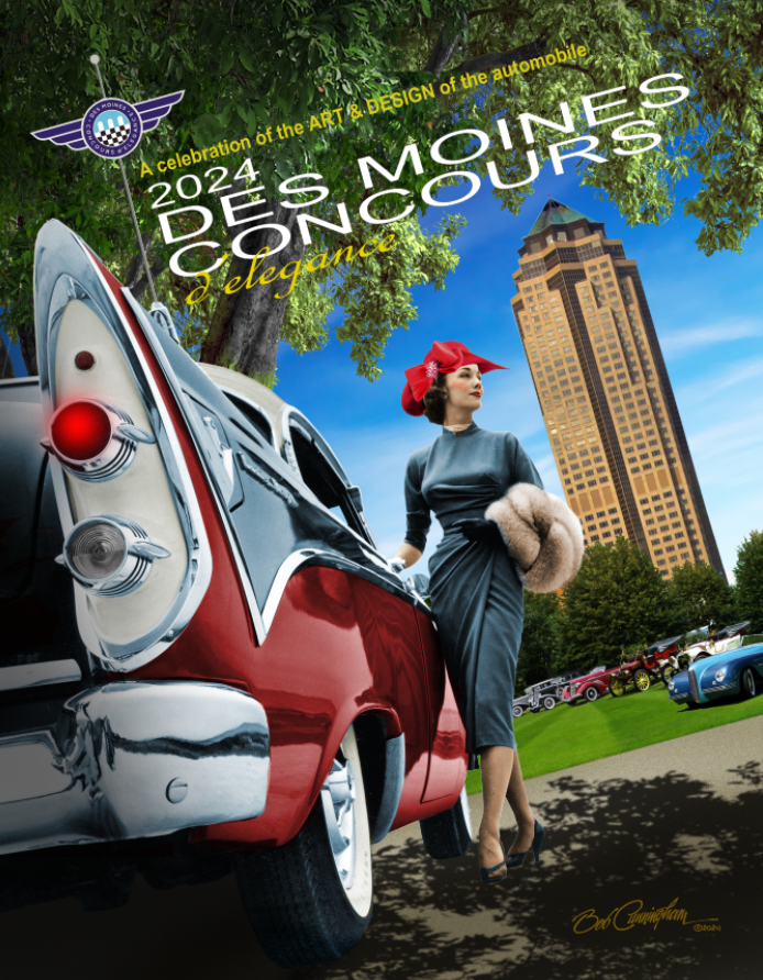 Poster » Des Moines Concours d'Elegance